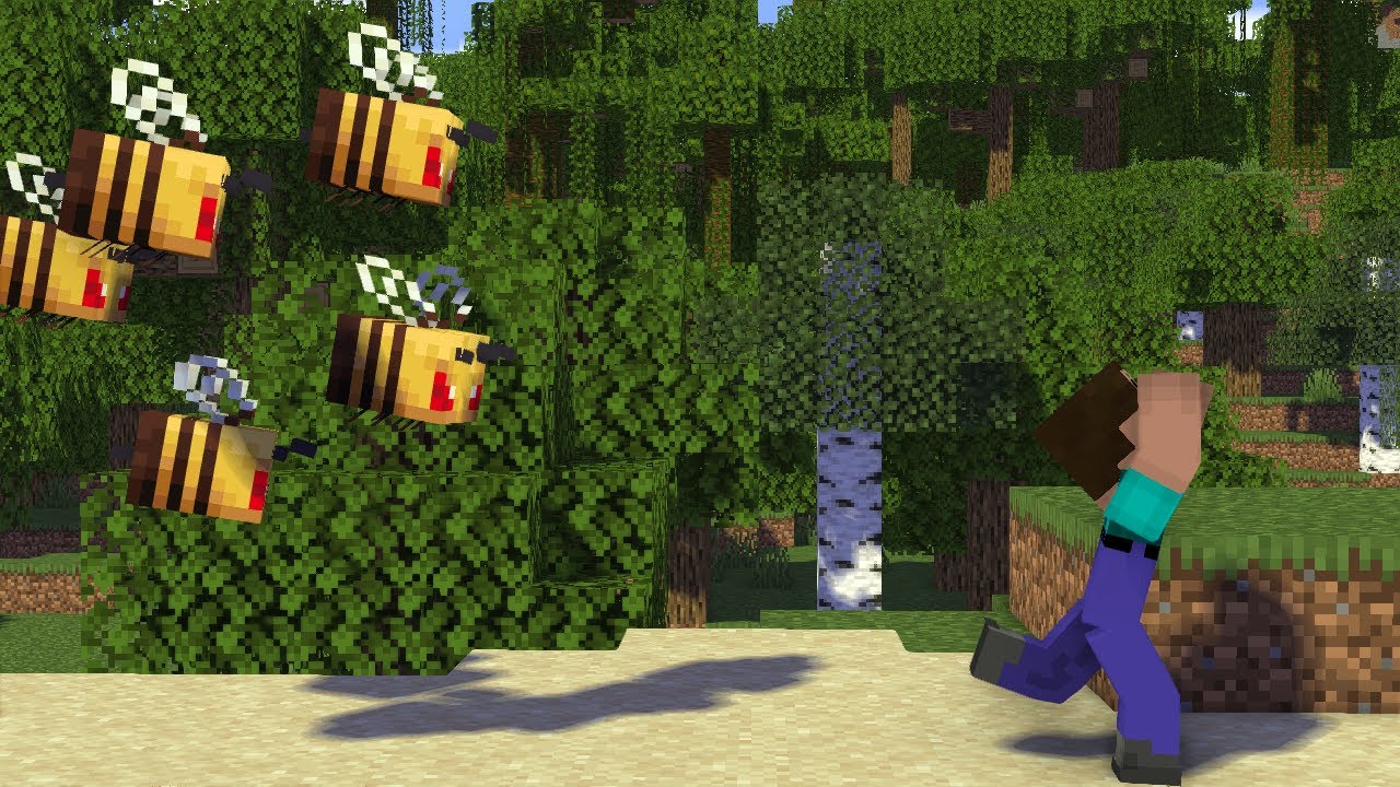 BEES BPS Collab | Minecraft Animation - YouTube