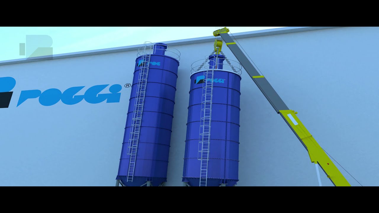 Animacion 3D - Poggi SPA Vertical Silos - YouTube