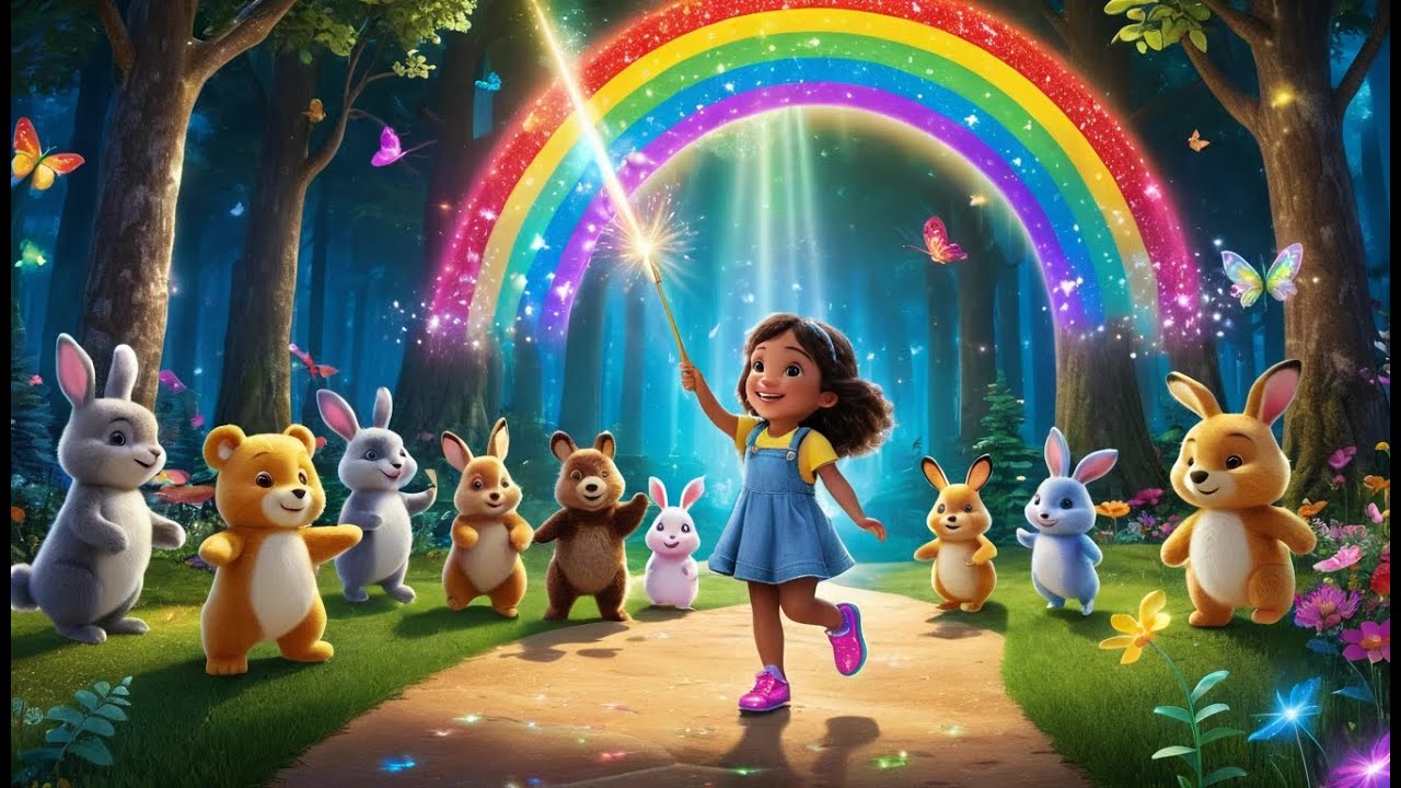 Head, Shoulders, Knees and Toes Parade | Energetic Kids Movement Song ...