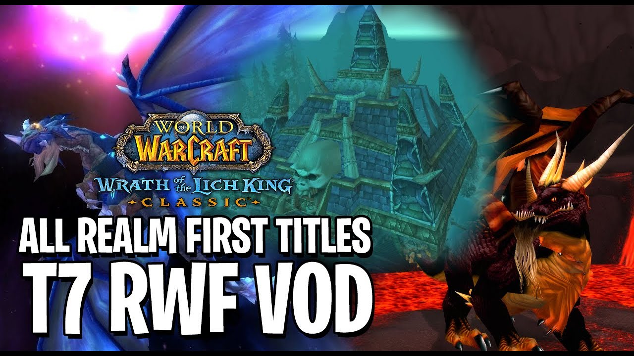 Tier 7 Race to World First - 3x Realm First Titles - BENEDICTION - YouTube