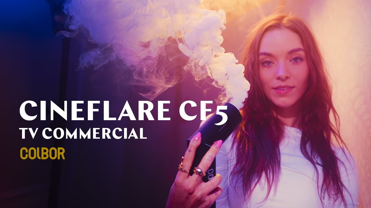 Colbor CineFlare CF5 smoke machine | TVC - YouTube