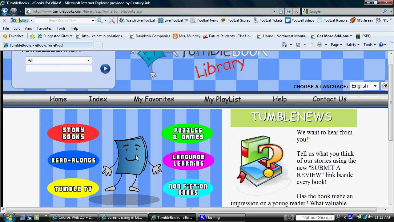 tumblebooks - YouTube