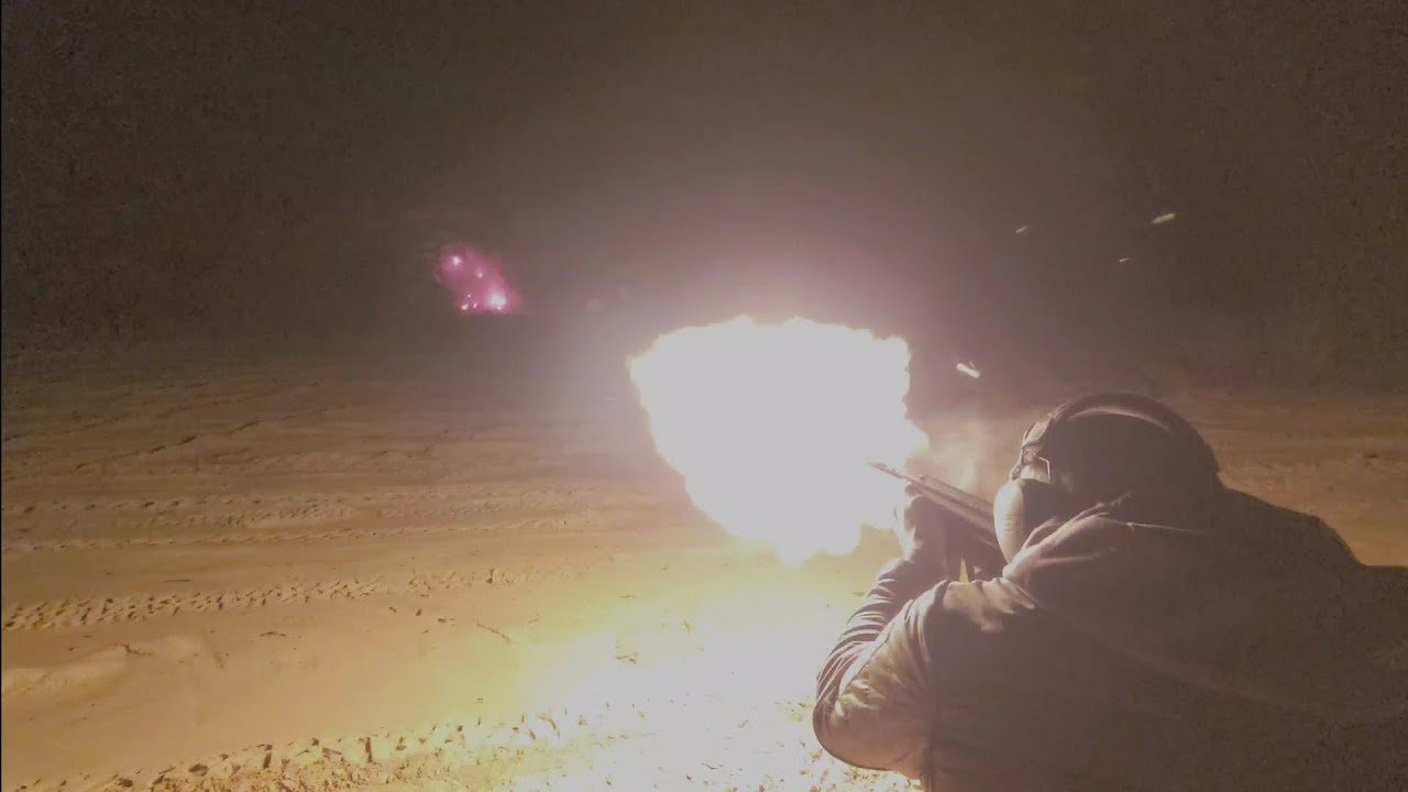Shooting 308 tracers at night! - YouTube