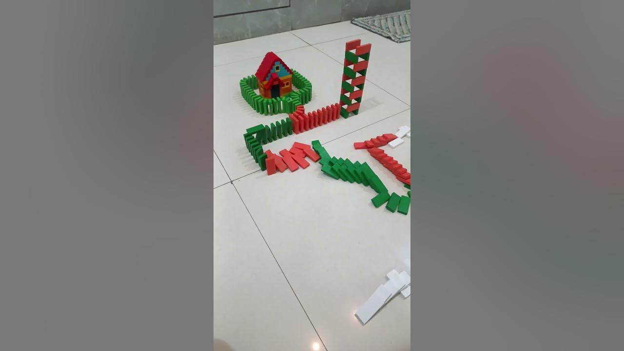 dominoes setup. - YouTube