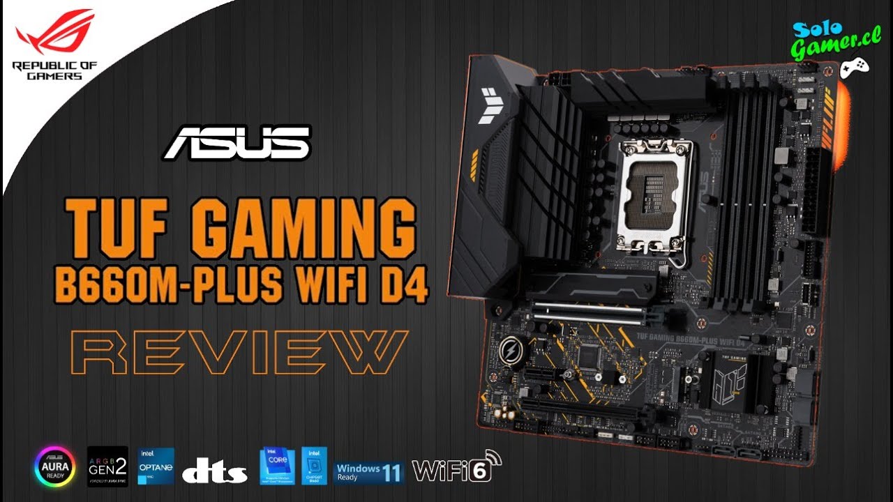 Review 📋 ASUS TUF Gaming B660M-Plus WIFI D4 💻🕹️⚡ - YouTube