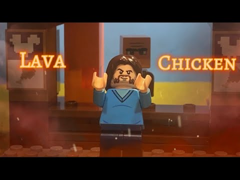Steve’s lava chicken 🍗 🔥(lego stop motion) - YouTube