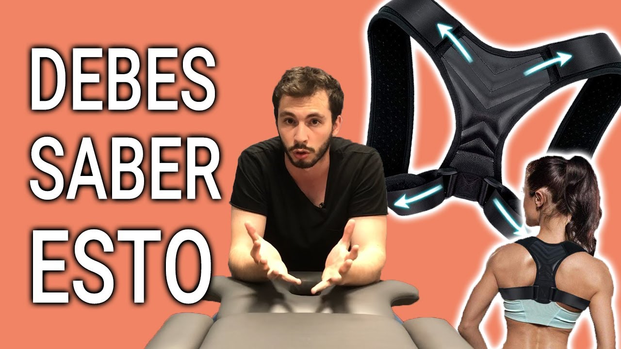 ANTES de COMPRAR un CORRECTOR POSTURAL debes saber ESTO ...