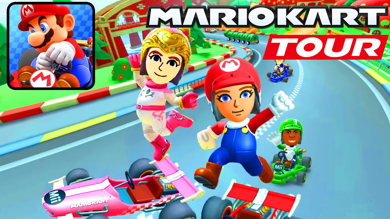 Mario Kart Tour [iPhone] -Mii Tour- FULL Walkthrough - YouTube