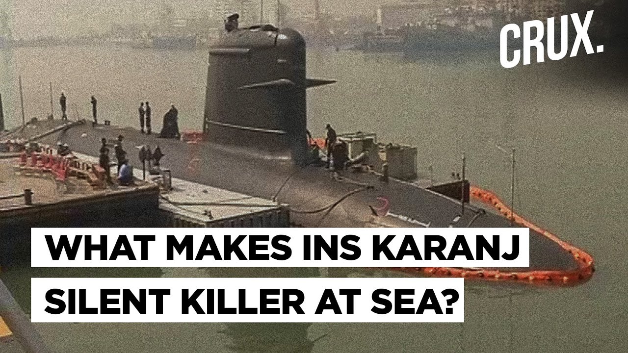 INS Karanj, Third Scorpene-class Submarine, Commissioned Into Indian ...