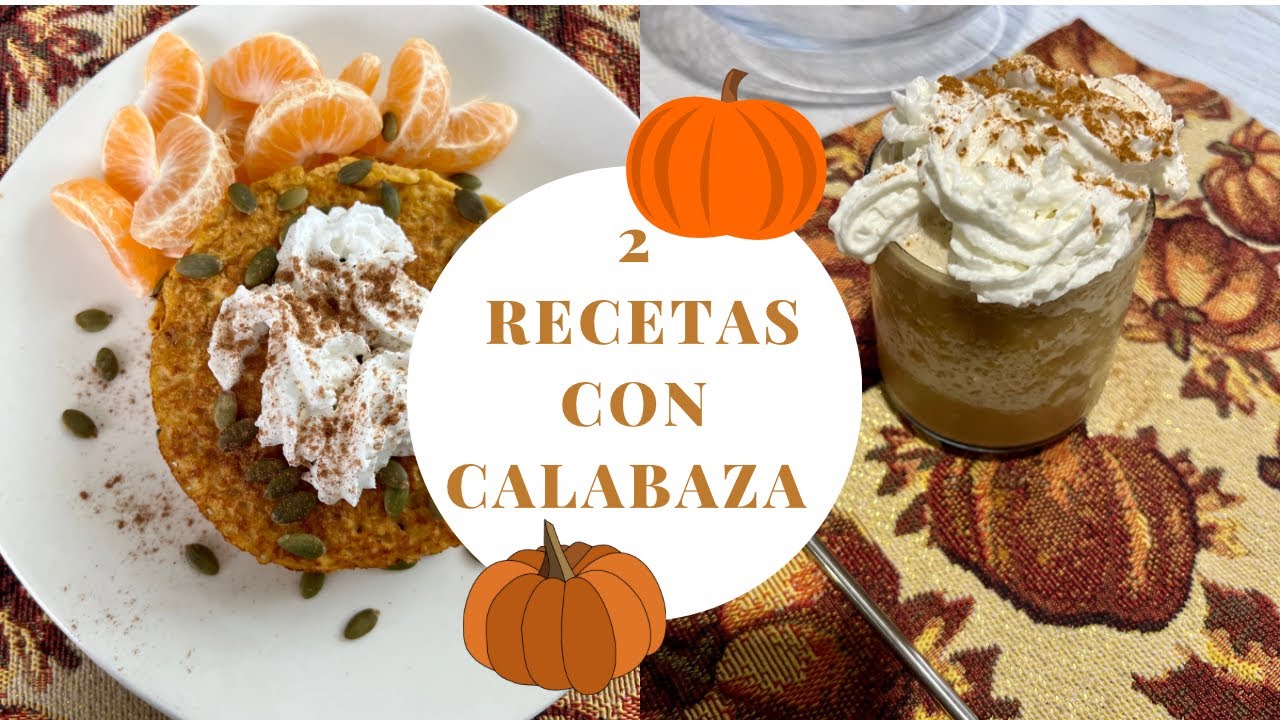 Recetas con calabaza 🎃 (pumpkin season) - YouTube