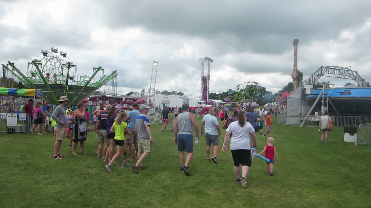 🎠2018 Lodi Agricultural Fair Midway - YouTube