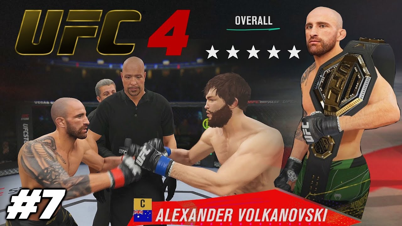 Title fight is back on! UFC 4 Legendary Career Mode #7 - YouTube