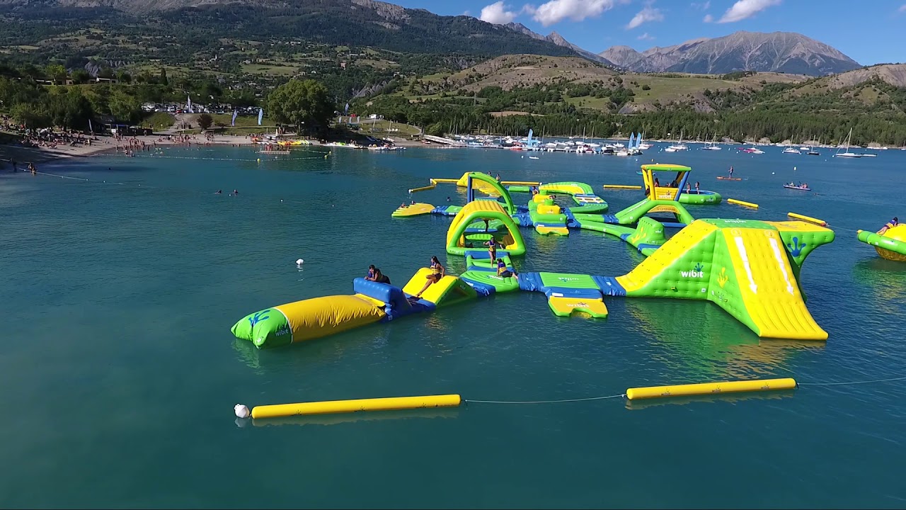 Water Splash Inflatable Aquapark. France! - YouTube
