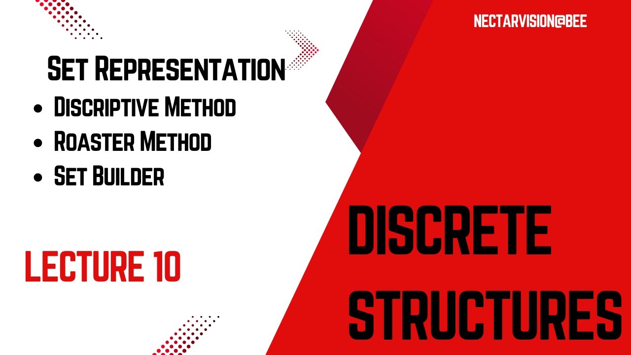 Set Representation by Discriptive, Roaste and Set Builder Method ...