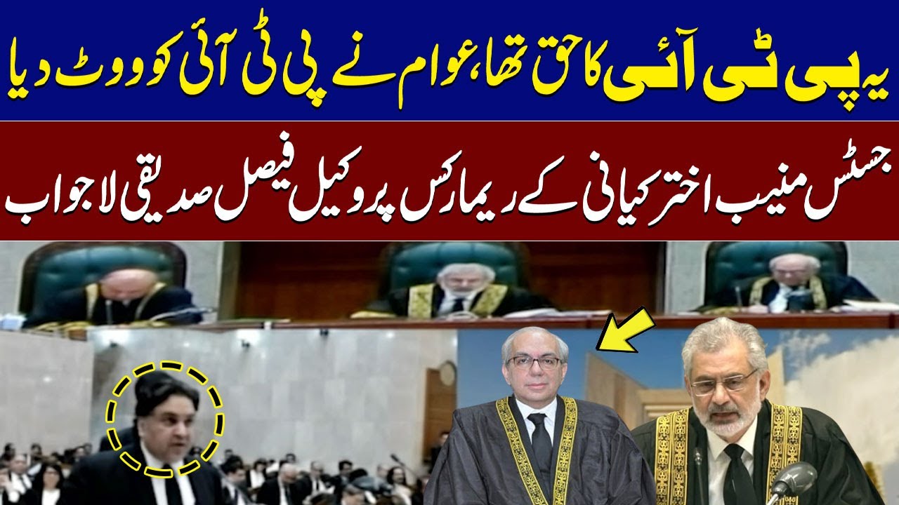 'Public voted for PTI', Justice Kayani remarks about party's rights ...