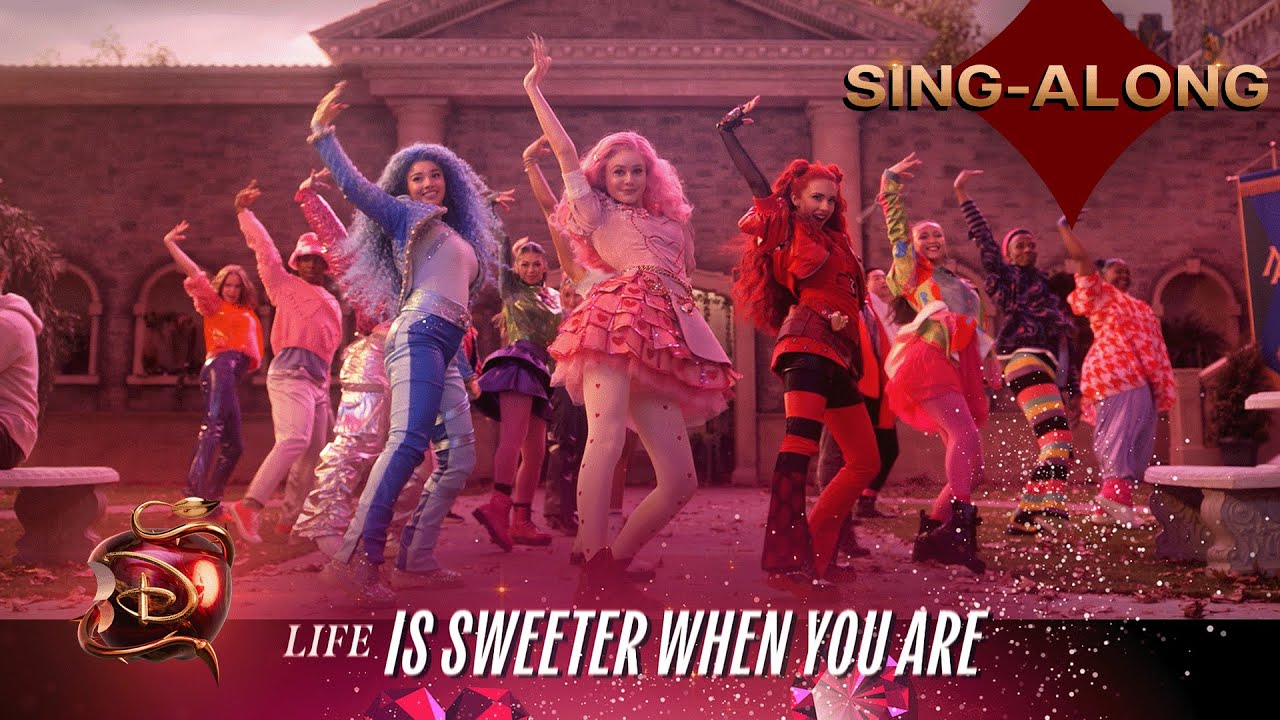 Descendants: The Rise of Red Movie Sing Along | Life Is Sweeter (When ...