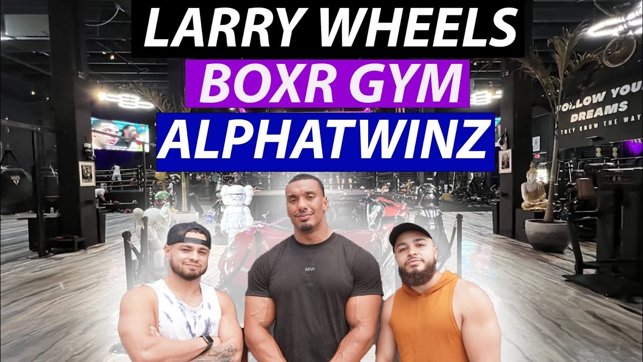 Meeting LARRY WHEELS in Miami | Shoulder Workout at BOXR GYM | MUSCLE ...