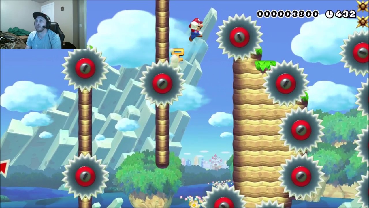 Uploading My Kaizo Troll Level Super Mario Maker - YouTube