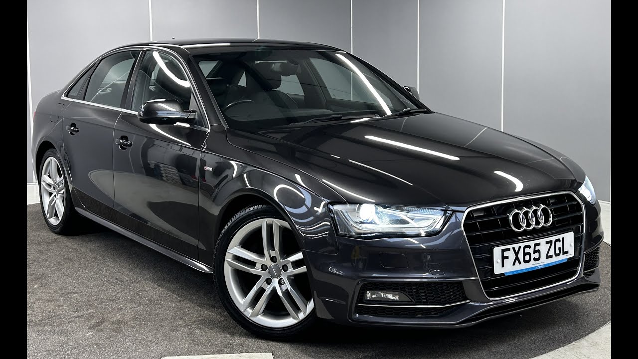 2015 (65) Audi A4 S Line 2.0 TDI Multitronic | Lancaster Automart - YouTube