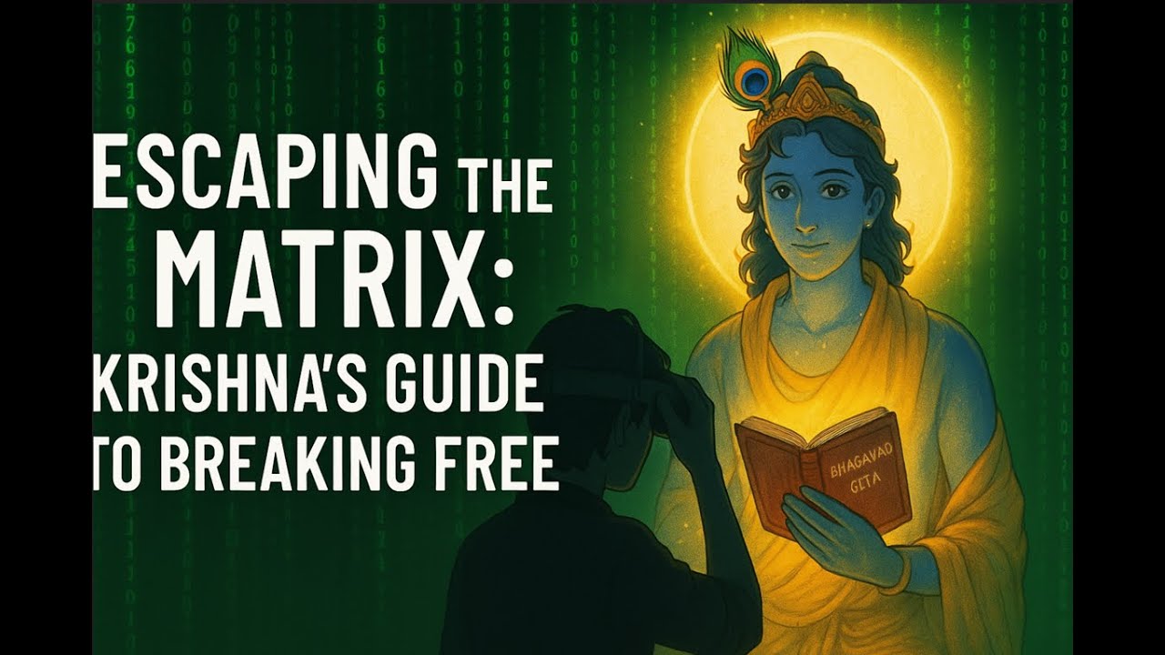Escaping the Matrix: Krishna’s Guide to Breaking Free - YouTube