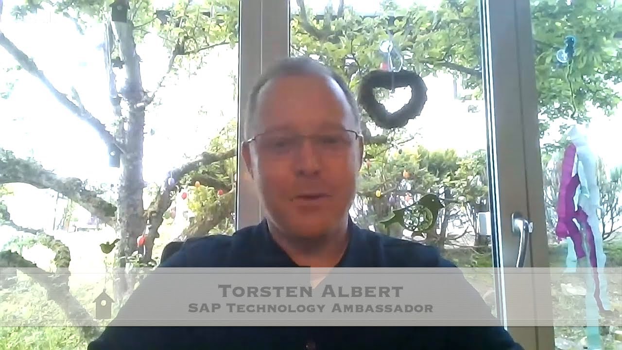 SAP CodeTalk - SAP Technology Ambassadors series, Torsten Albert - YouTube