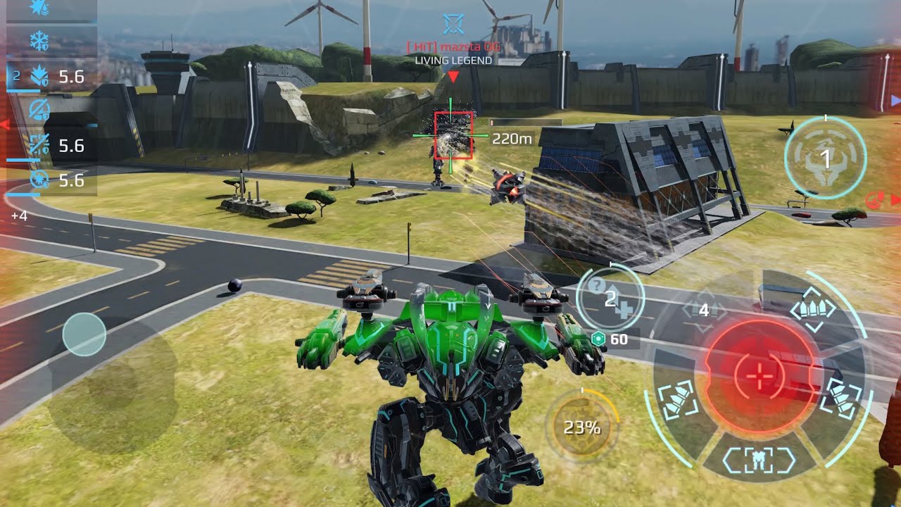 FOUR vs. SIX in Rome | War Robots “gameplay” - YouTube