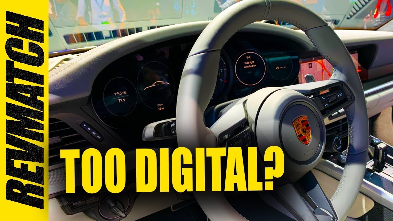 2019 992 Porsche 911 - Interior Analysis - YouTube