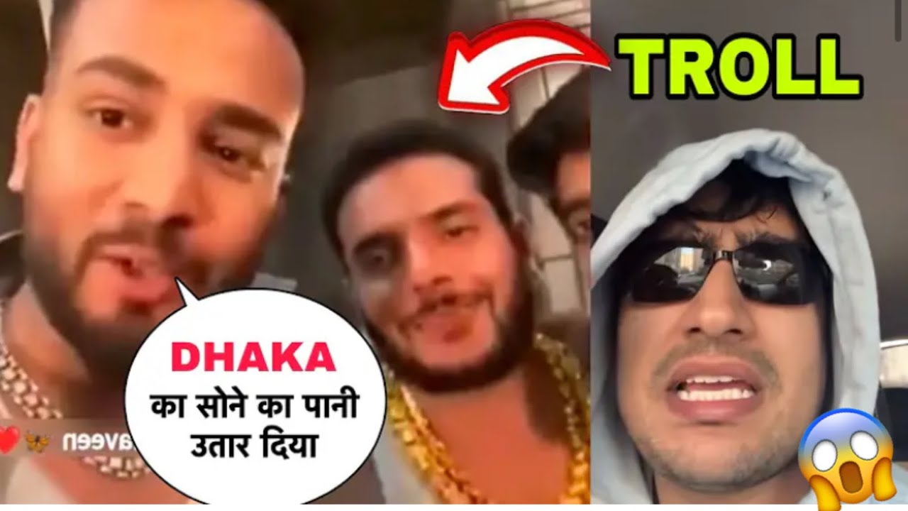 Elvish yadav vs Pradeep dhaka reaction 😱| elvish yadav ne dra diya ...