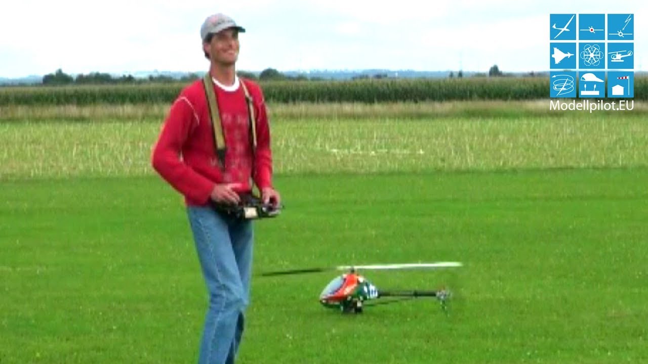 HENSELEIT TDR RC MODEL HELICOPTER 3D DEMOFLIGHT ROBERT SIXT EUROFLUGTAG ...