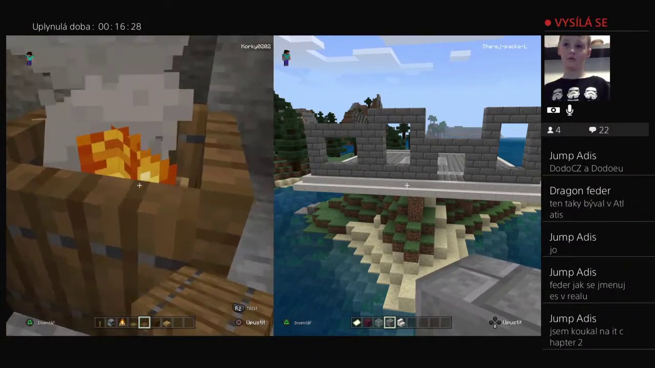 Minecraft 78. dil - stavíme tomu druhému dům - YouTube