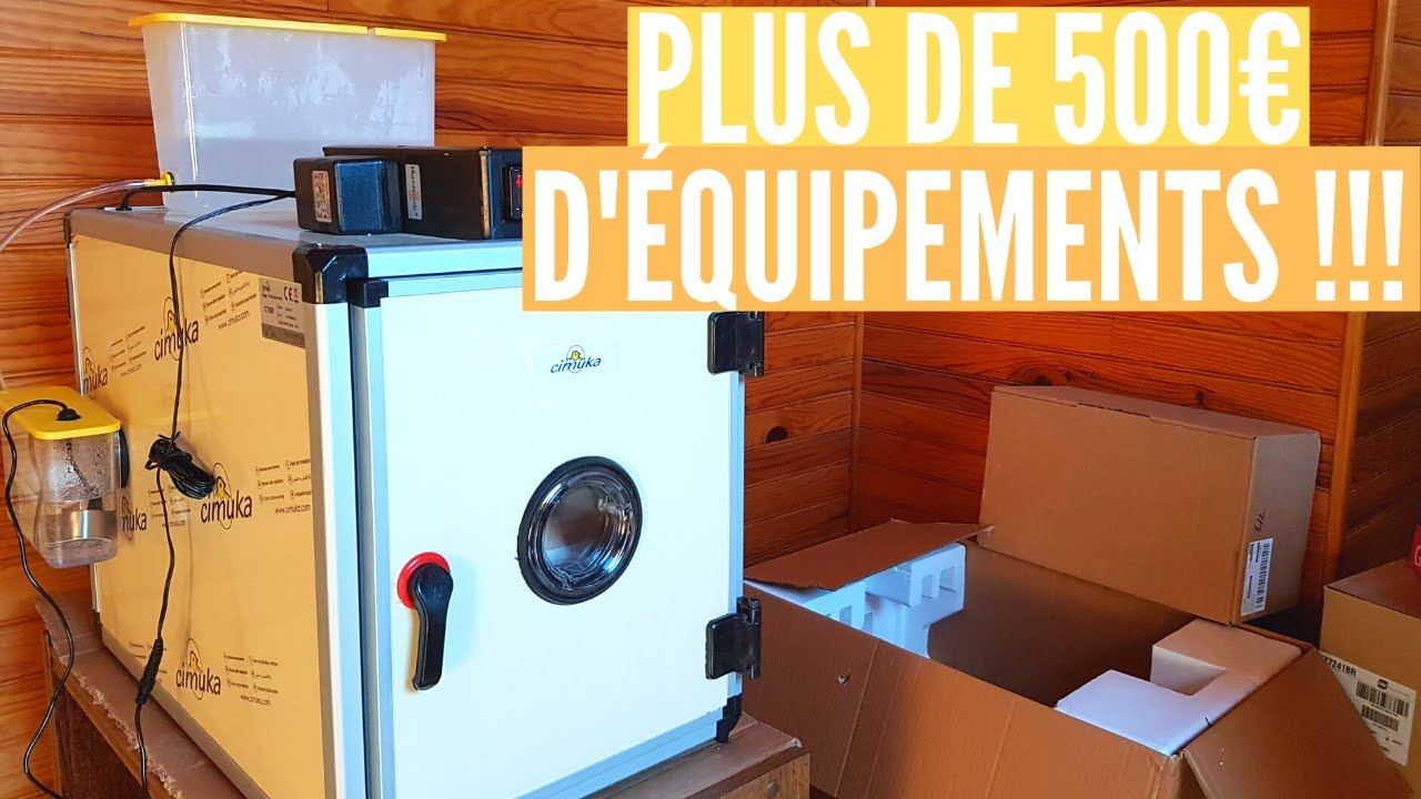 MA NOUVELLE COUVEUSE AUTOMATIQUE !!! (Cimuka) - YouTube