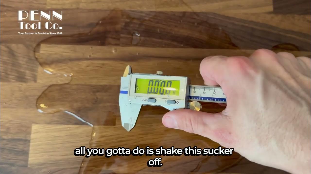 Electronic Digital Caliper iGaging Waterproof - YouTube