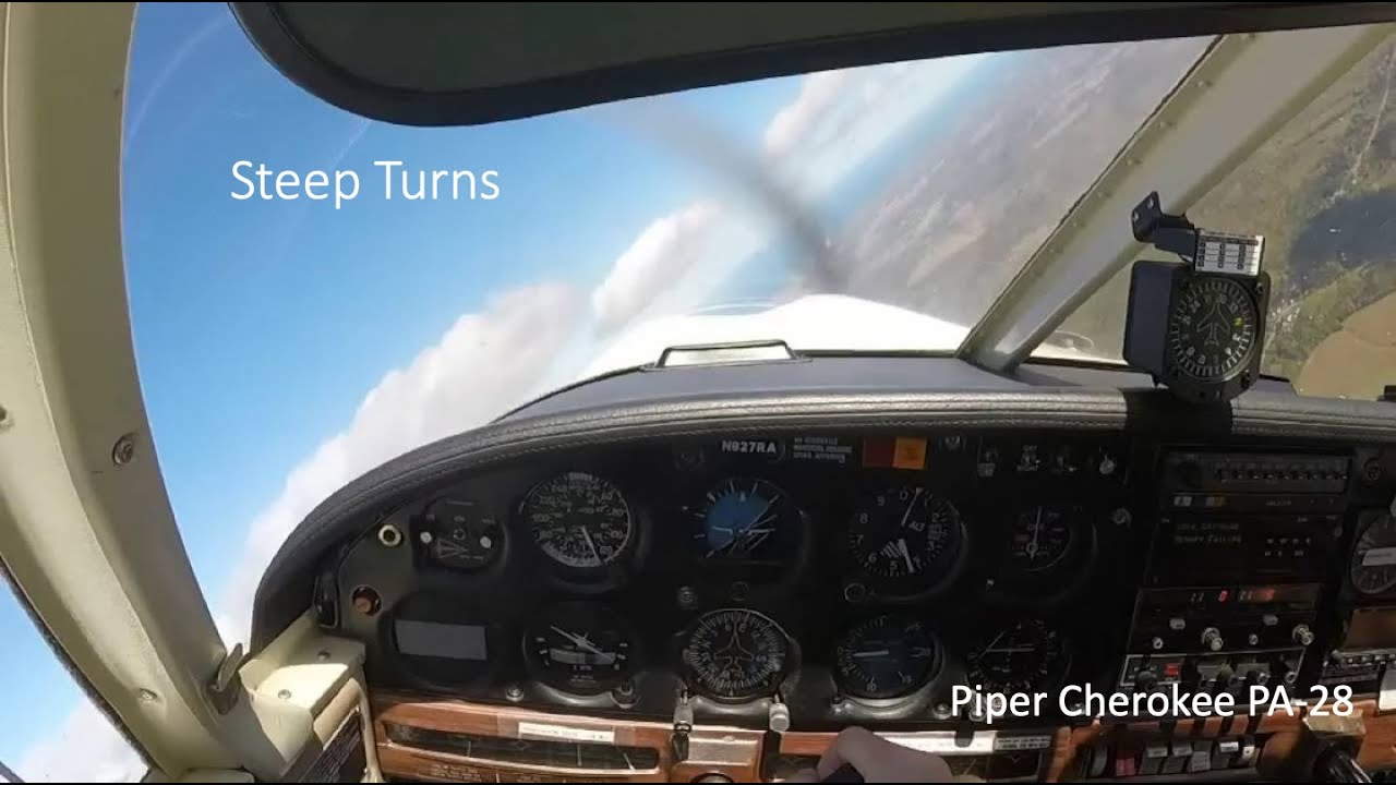 Steep Turns - Recreational Pilot Licence - Long Brief 12 - YouTube