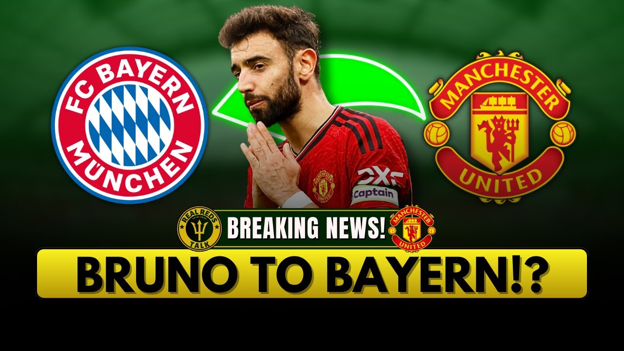 BRUNO FERNANDES TO JOIN BAYERN MUNICH?! + TRANSFER TALK : CUNHA | Man ...