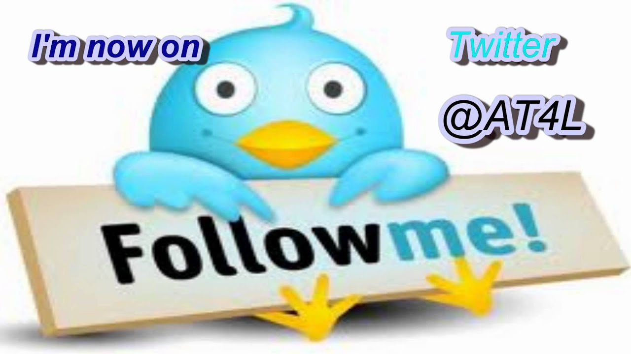Follow Me on Twitter! - YouTube