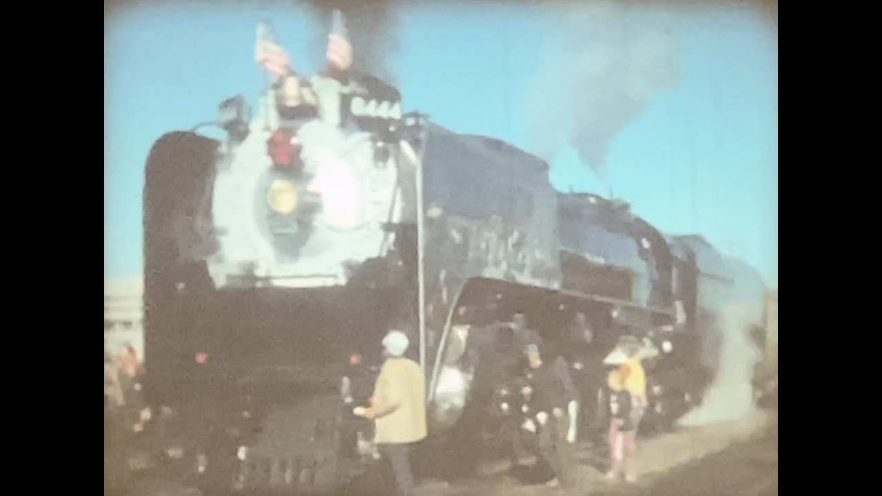 Rare Footage Of UP 8444 in 1980 - YouTube