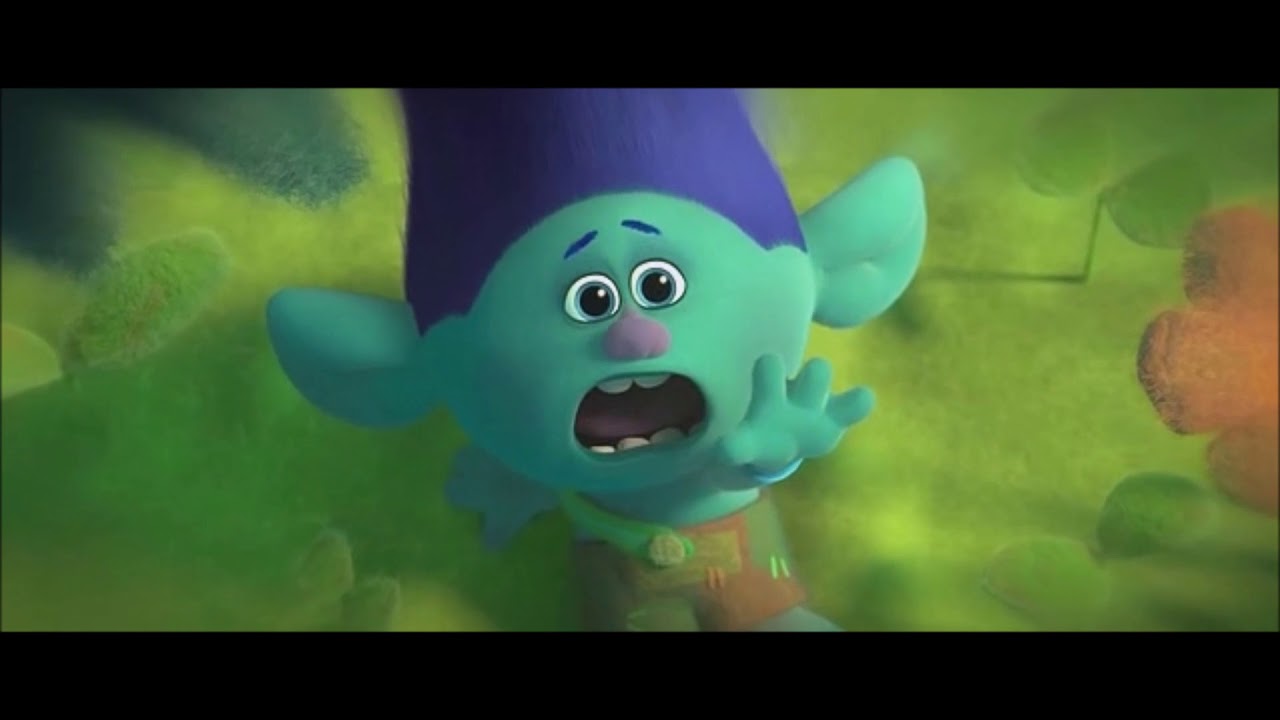 Trolls movie - Branch sad moments - YouTube