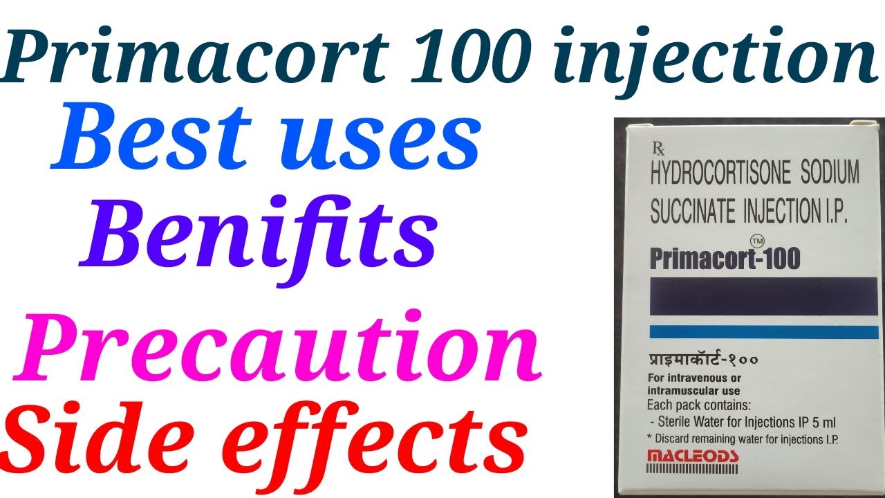 Primacort 100 injection best uses benifits precaution and side effects ...