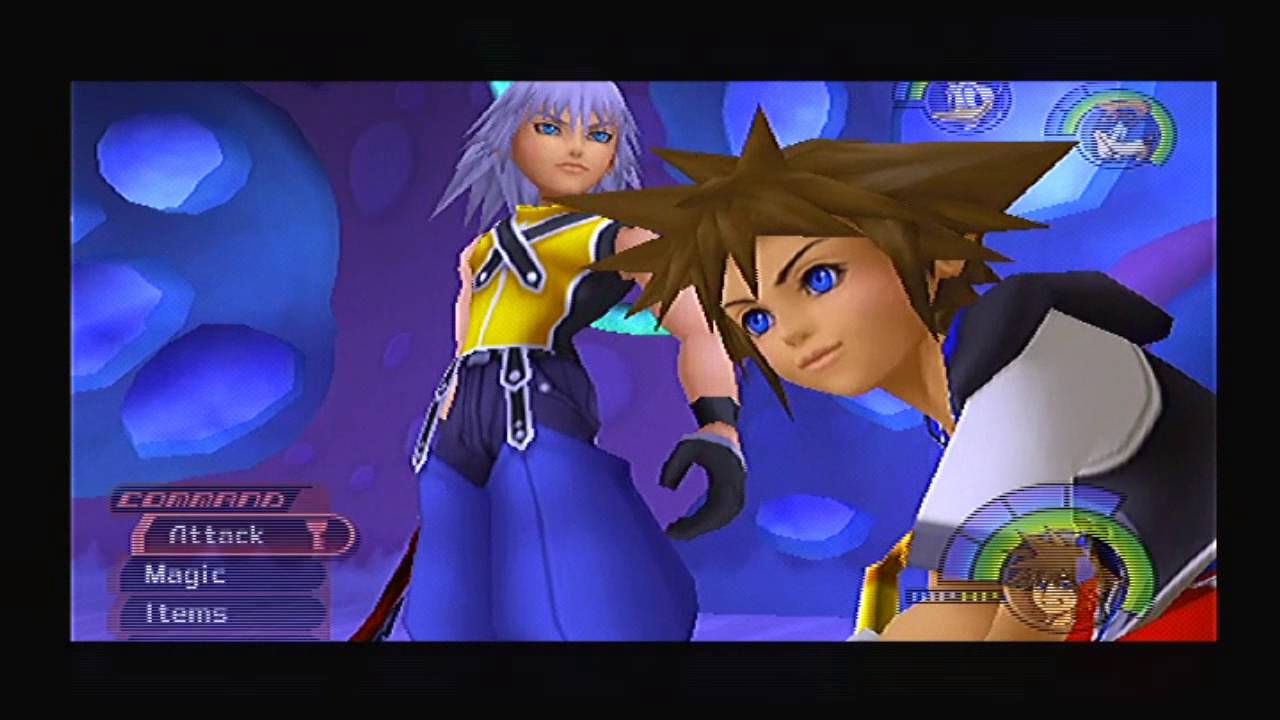 Kingdom Hearts 1 PS2 Walkthrough Part 26 Parasite Cage Fight (1/2 ...