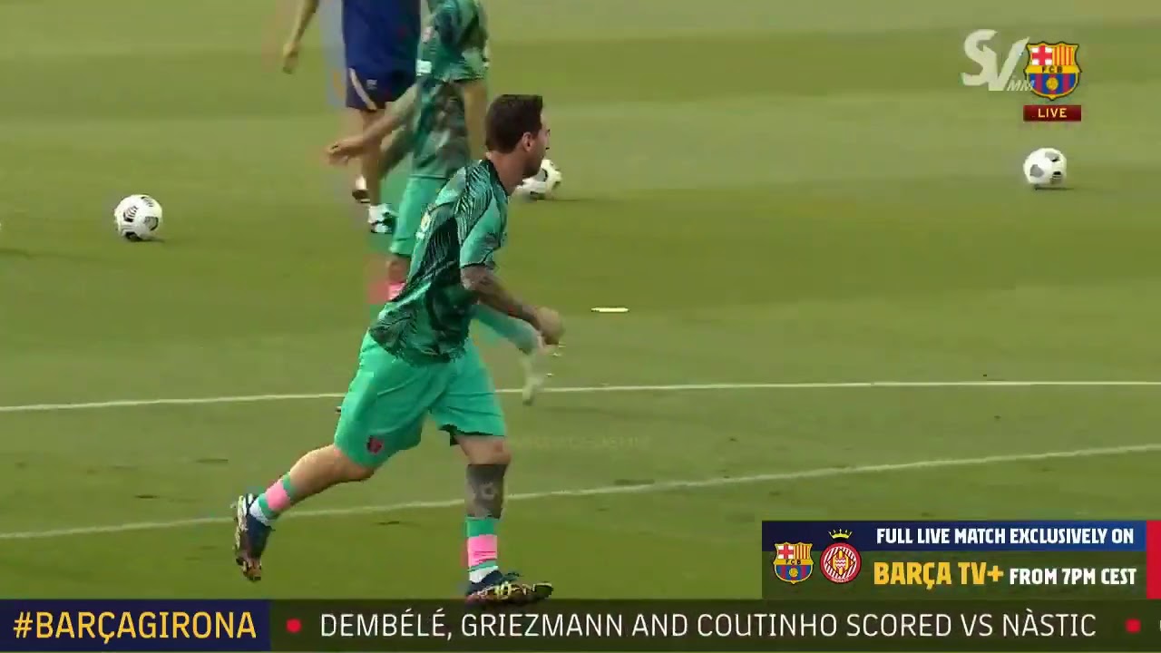 Lionel Messi Vs Girona 2020 FULL PERFORMANCE - YouTube