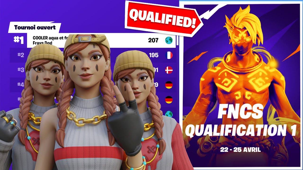 How We QUALIFIED For FNCS ! 🏆 (FNCS Trio Open Highlights) - YouTube