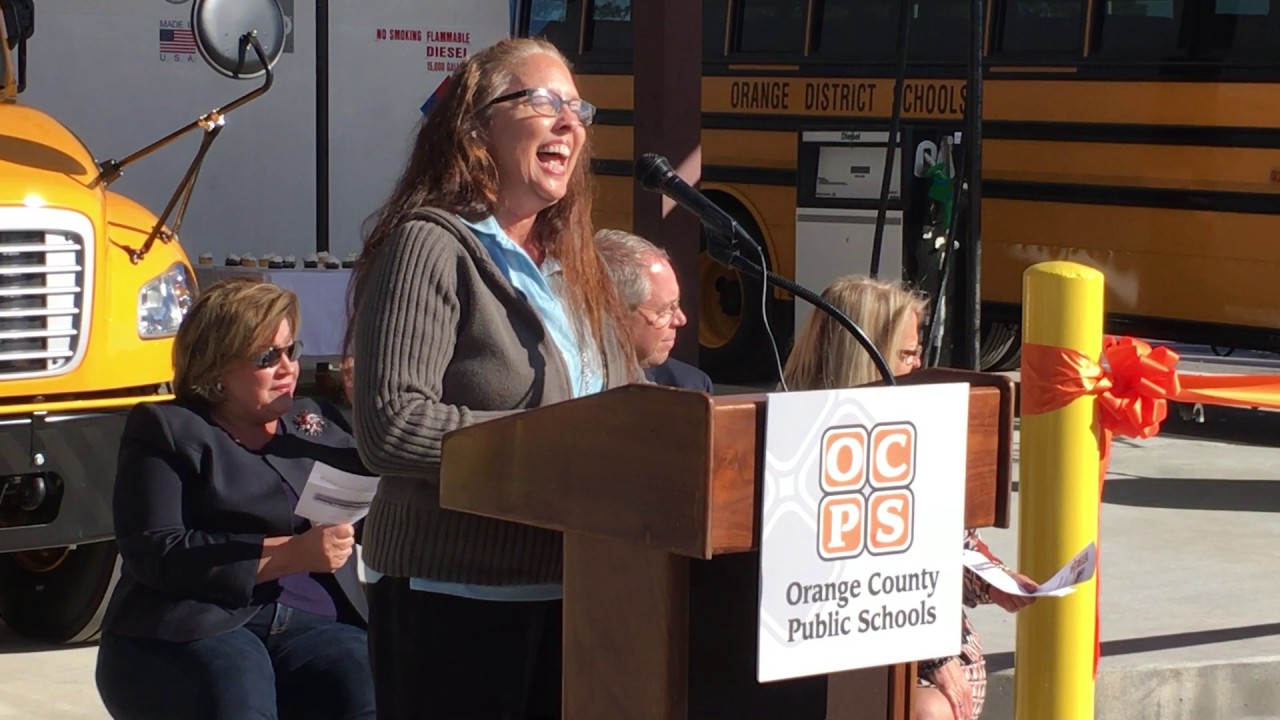 OCPS bus depot dedication Savage 01.10.17 - YouTube