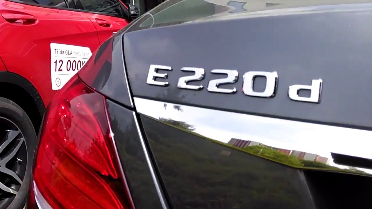 FAKE EXHAUST - MERCEDES E CLASS 2016 220d - YouTube