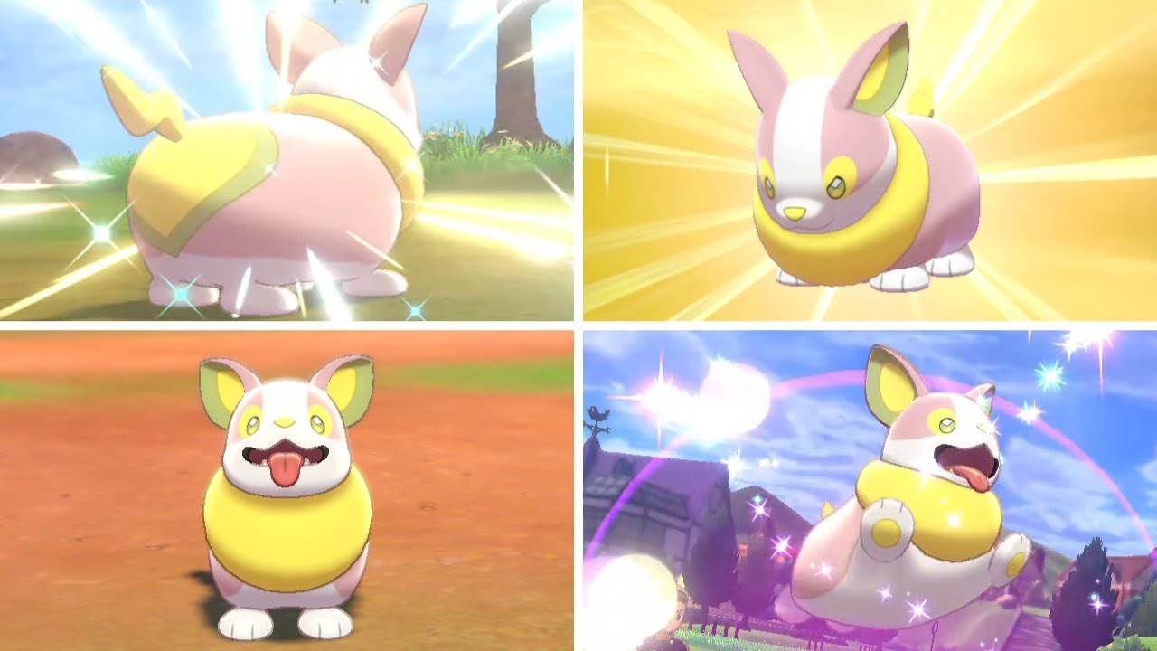 Shiny Yamper - Pokemon Sword - YouTube