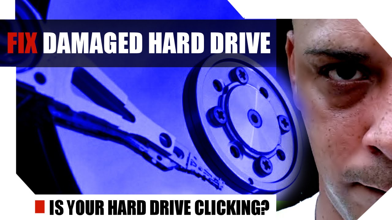 Fixing a Clicking or Damage Hard Drive - MUST SEE TUTORIAL! - YouTube