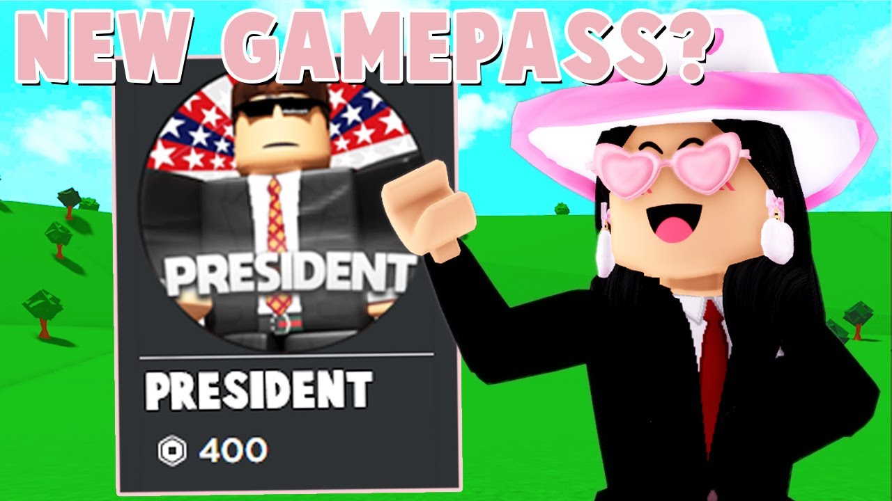 NEW PRESIDENT GAMEPASS In Bloxburg?! (Roblox) - YouTube