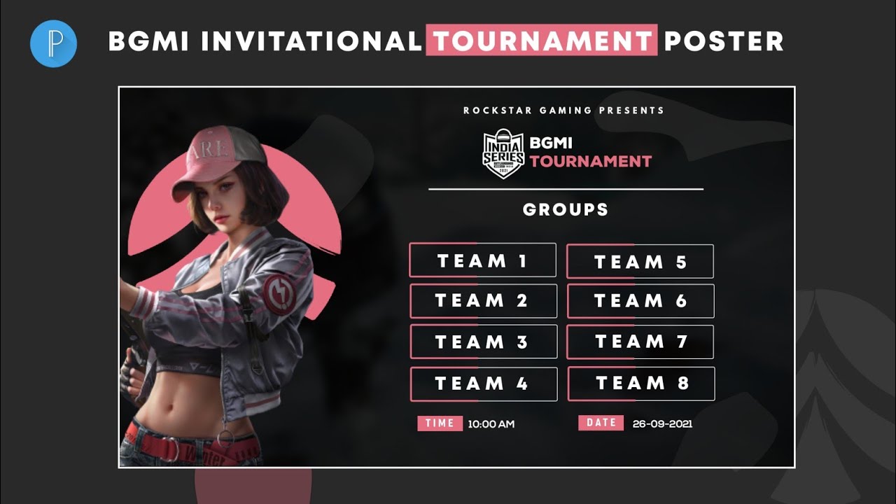 How To Make An Invitational Poster | BGMI Invite Poster Full Tutorial ...