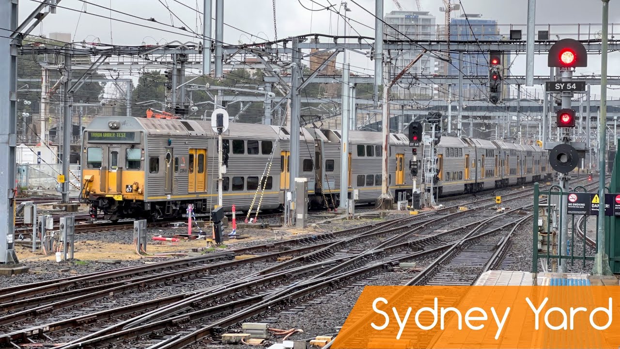 Sydney Trains Vlog 1960: Sydney Yard - YouTube
