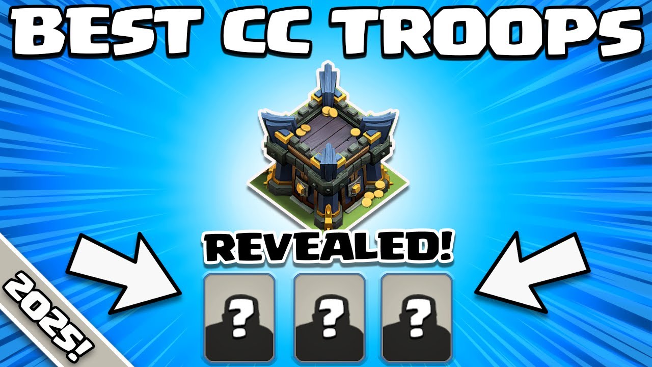 BEST Clan Castle Troops to DEFEND your base in 2025!!! TH17 Best CC Troops (Clash of Clans ...