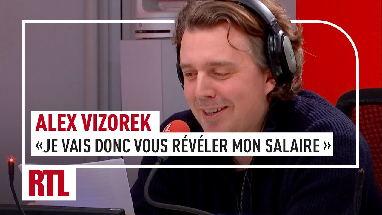 Alex Vizorek : "Parler de son salaire n'est plus tabou, je vais donc ...